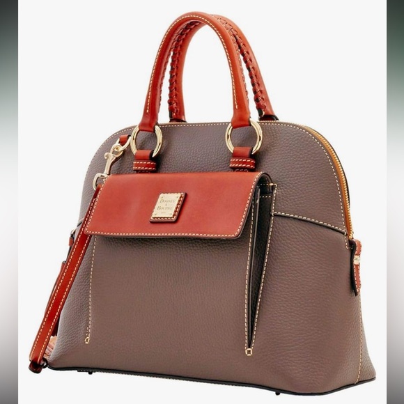Dooney & Bourke | Bags | Dooney Bourke Pebble Grain Aubrey Satchel ...